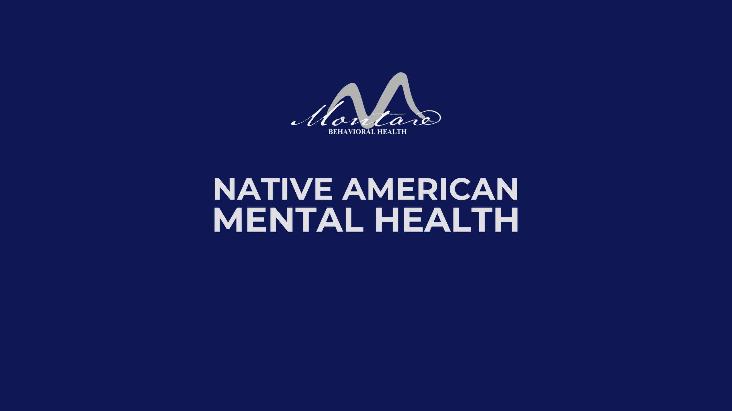 Native American Mental Health | Montare Behavioral Health